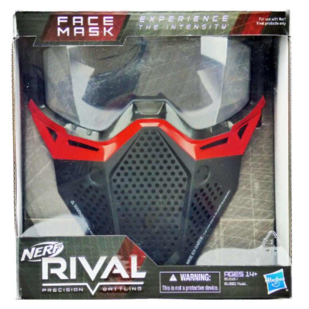 Nerf Rival Nemesis (Red) + Team mask (Red) + Extra Bullets, Hobbies ...