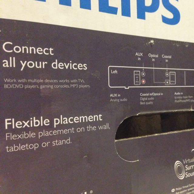 Philips HTL2160 Soundbar New Sealed with Subwoofer, Audio, Soundbars ...