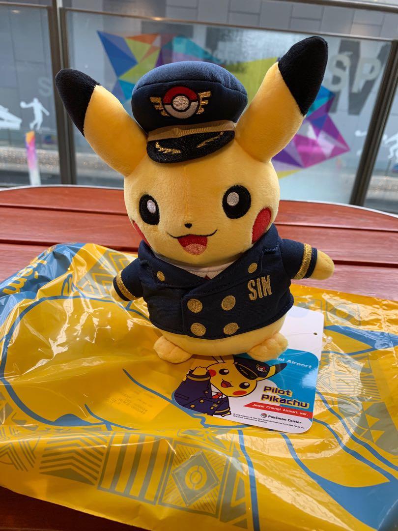 Pilot Pikachu - Singapore (Jewel Changi Airport) Edition, Hobbies ...