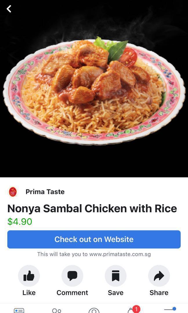 Prima taste ready to eat / ready meals chicken claypot rice *basmati ...