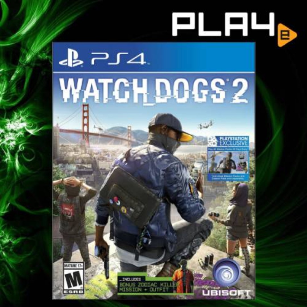PS4/XBOX ONE/PC Watch Dogs 2 Brand New, Video Gaming, Video Games ...