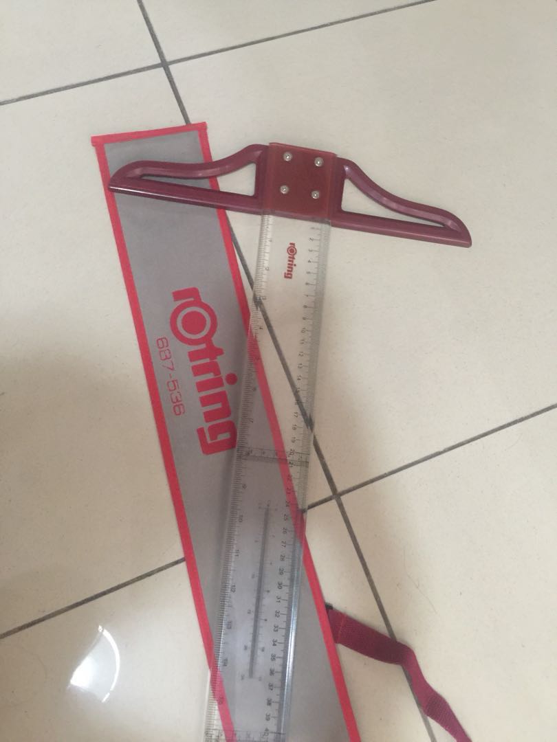 Rotring T-Square 36”, Hobbies & Toys, Stationary & Craft, Craft ...