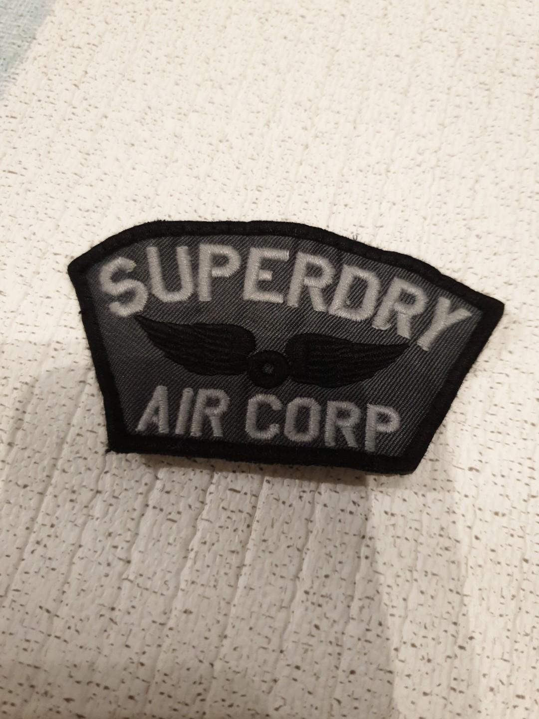 Superdry (original) Sew-on Patches (All 4 for S$10 nett), Men's Fashion ...