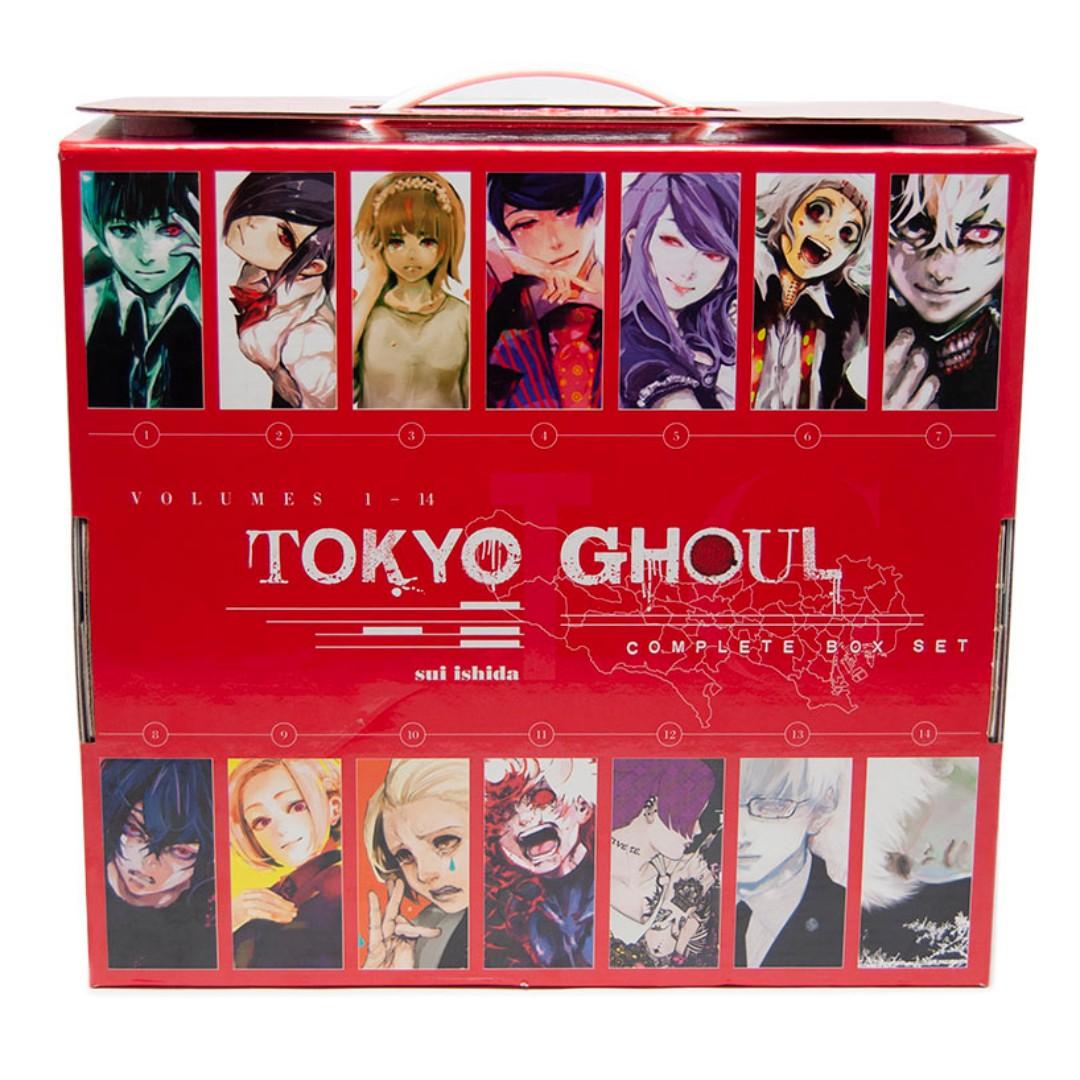 Tokyo Ghoul Complete Box Set Volumes 1-14, Books & Stationery, Comics ...