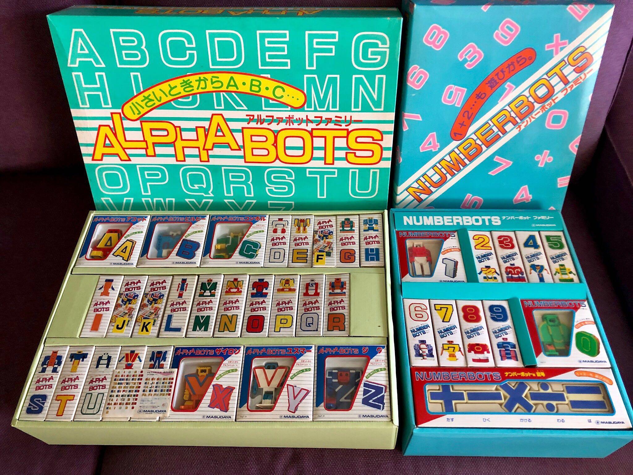 Transforming Robots (Alpha & Numbers) LIMITED Edition Collectibles ...