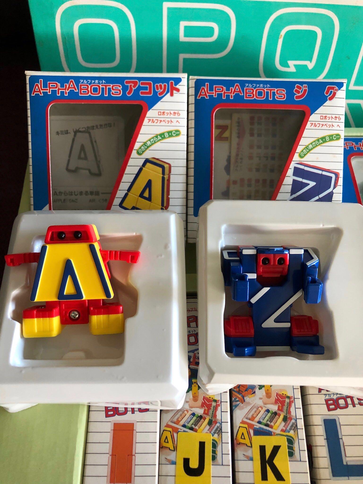 Transforming Robots (Alpha & Numbers) LIMITED Edition Collectibles ...
