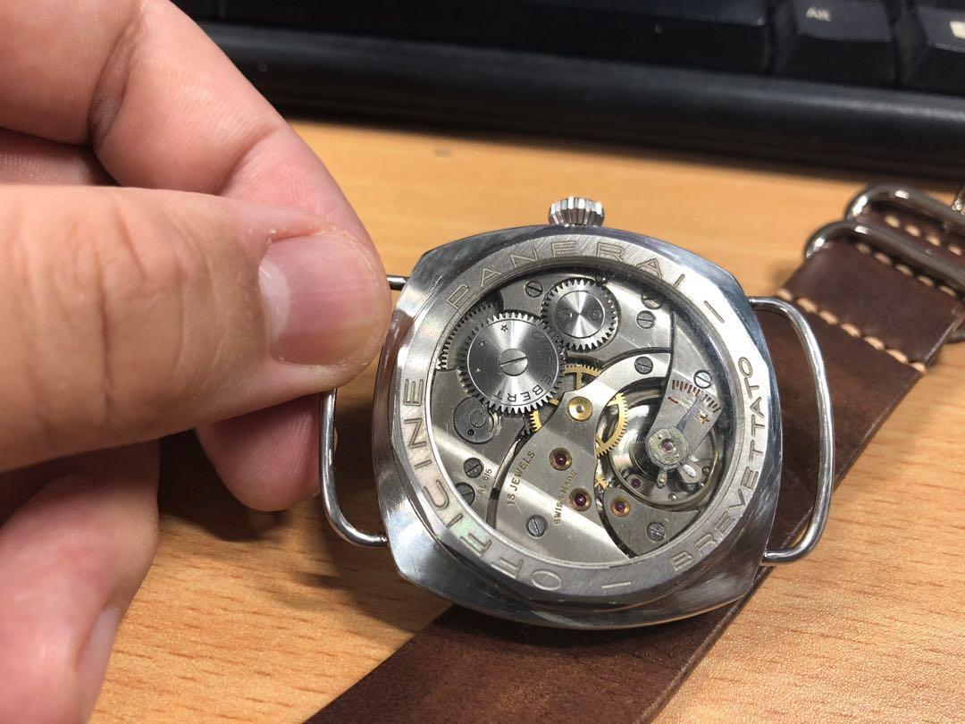 Vintage panerai 3646 homage watch, Luxury, Watches on Carousell
