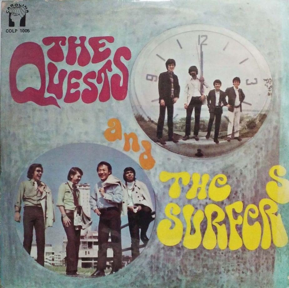 Vinyl Record , THE QUESTS and THE SURFCR, Hobbies & Toys, Music & Media ...