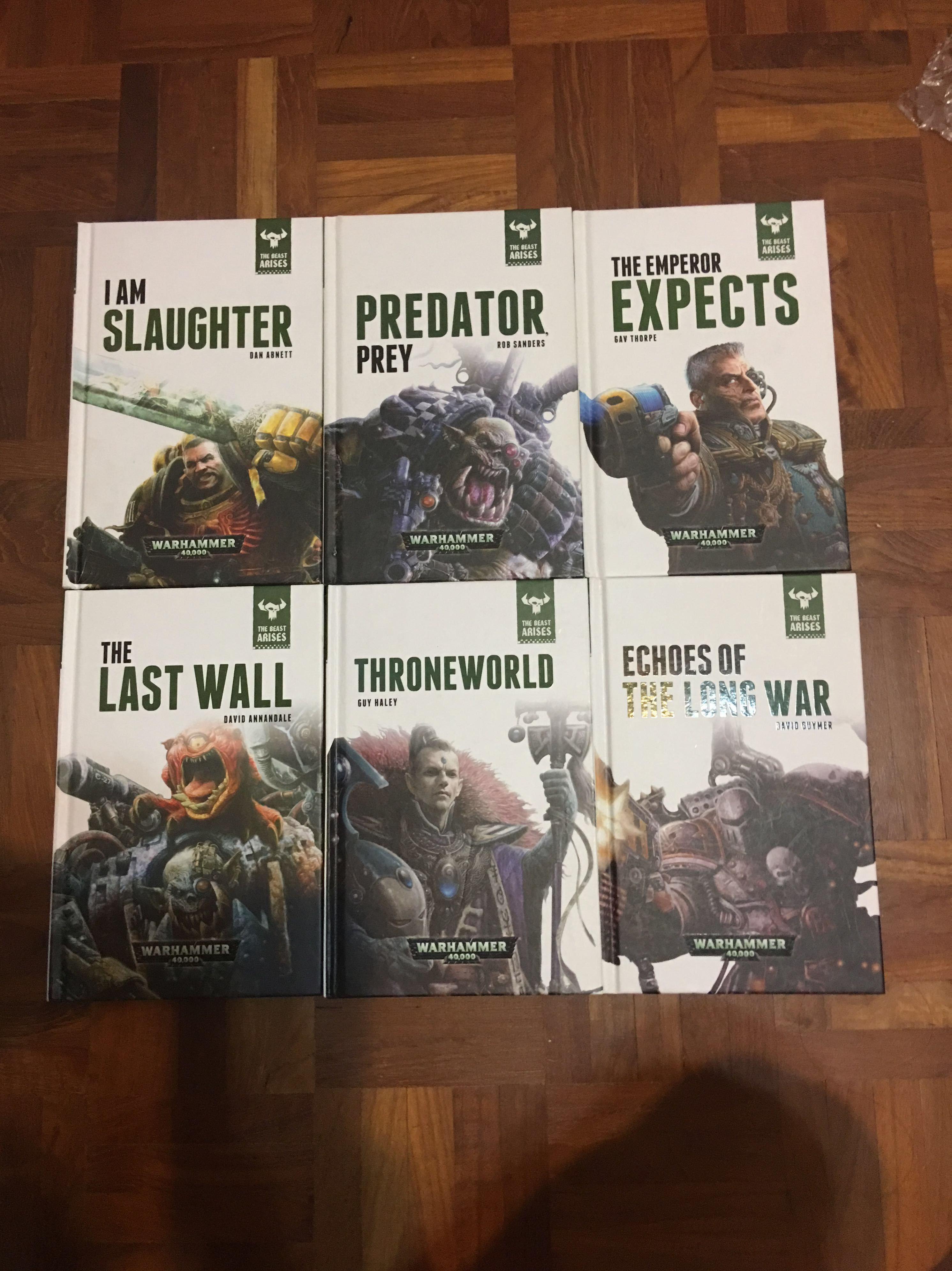 Warhammer 40k The Beast Arises (War of the Beast) Books 1-6, Hobbies ...