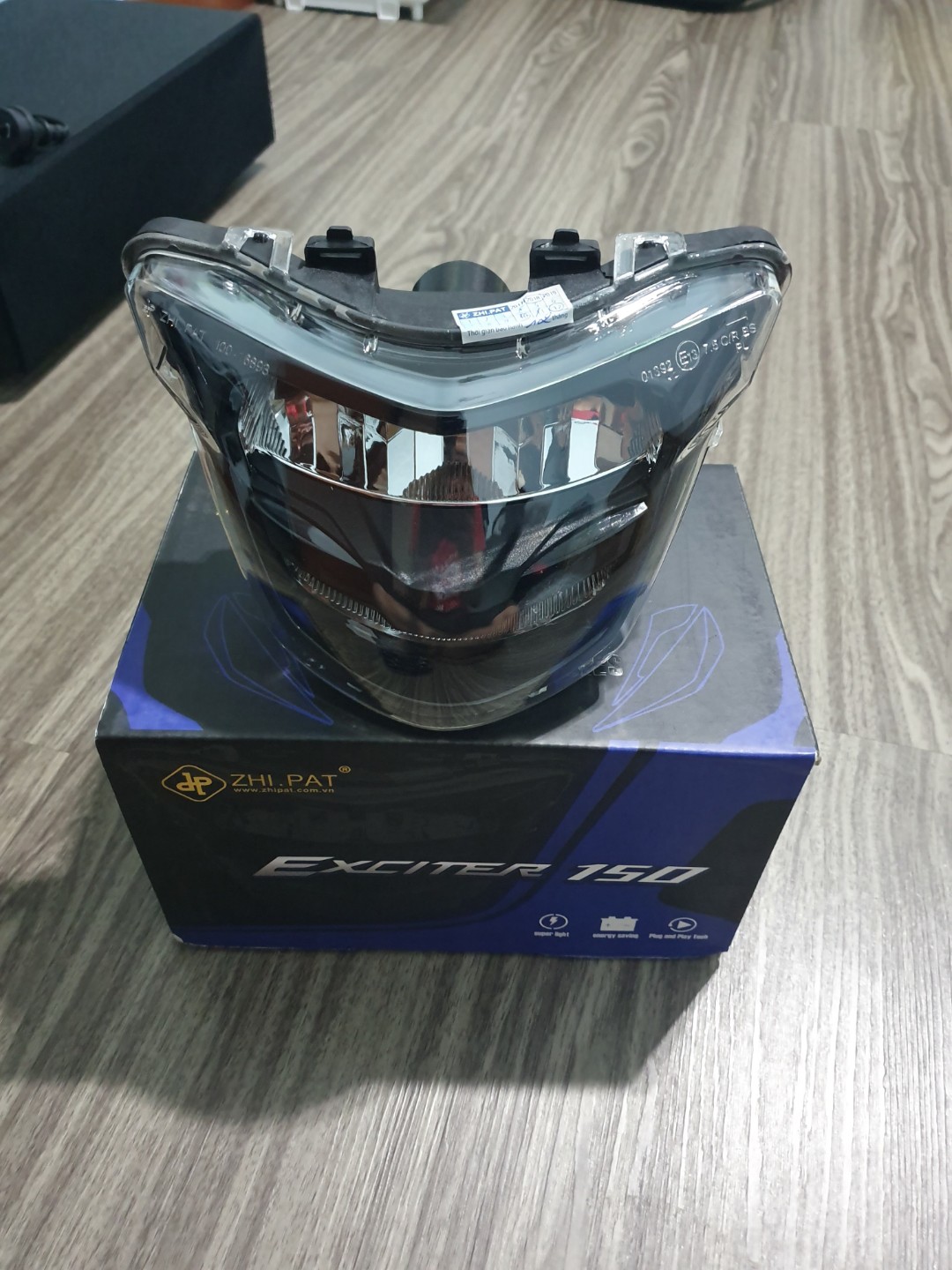 Yamaha sniper headlight by zhipat and carbon fibre Rear guard ...