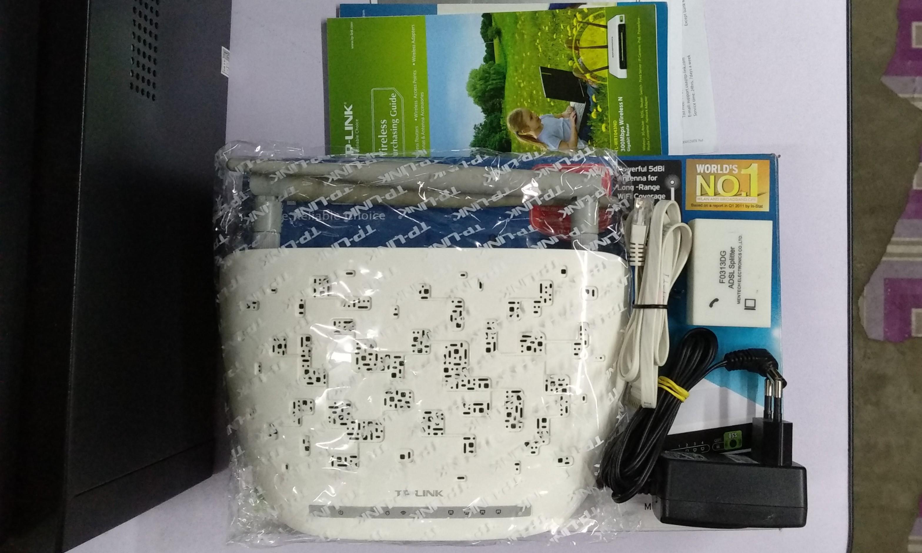 All in one modem router for Streamyx, Computers & Tech, Parts ...