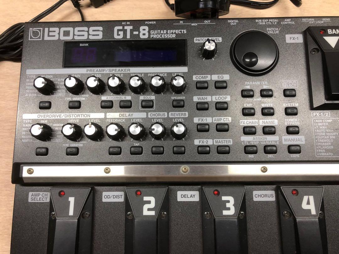 Boss GT 8, Hobbies & Toys, Music & Media, Musical Instruments on Carousell