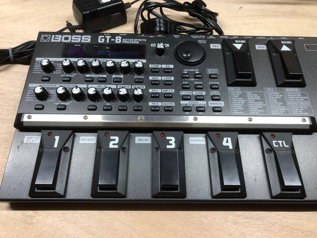 Boss GT 8, Hobbies & Toys, Music & Media, Musical Instruments on Carousell