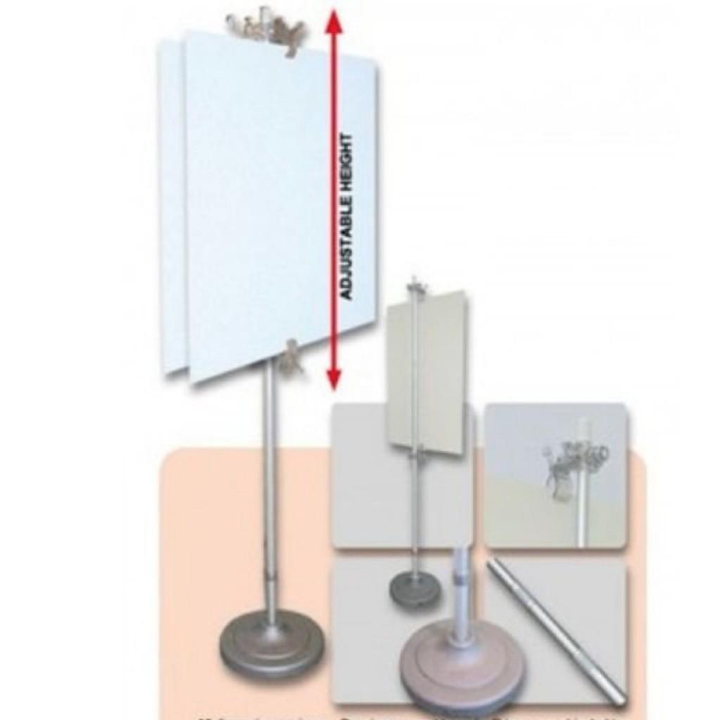 Clip pole Banner / Poster Stand, Everything Else on Carousell