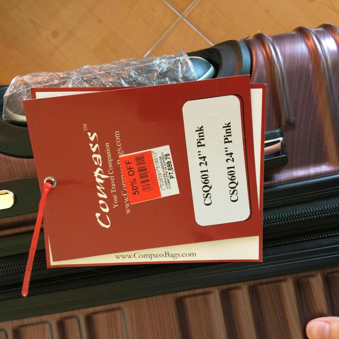 Compass Travel Luggage (2), Hobbies & Toys, Travel, Travel Essentials ...