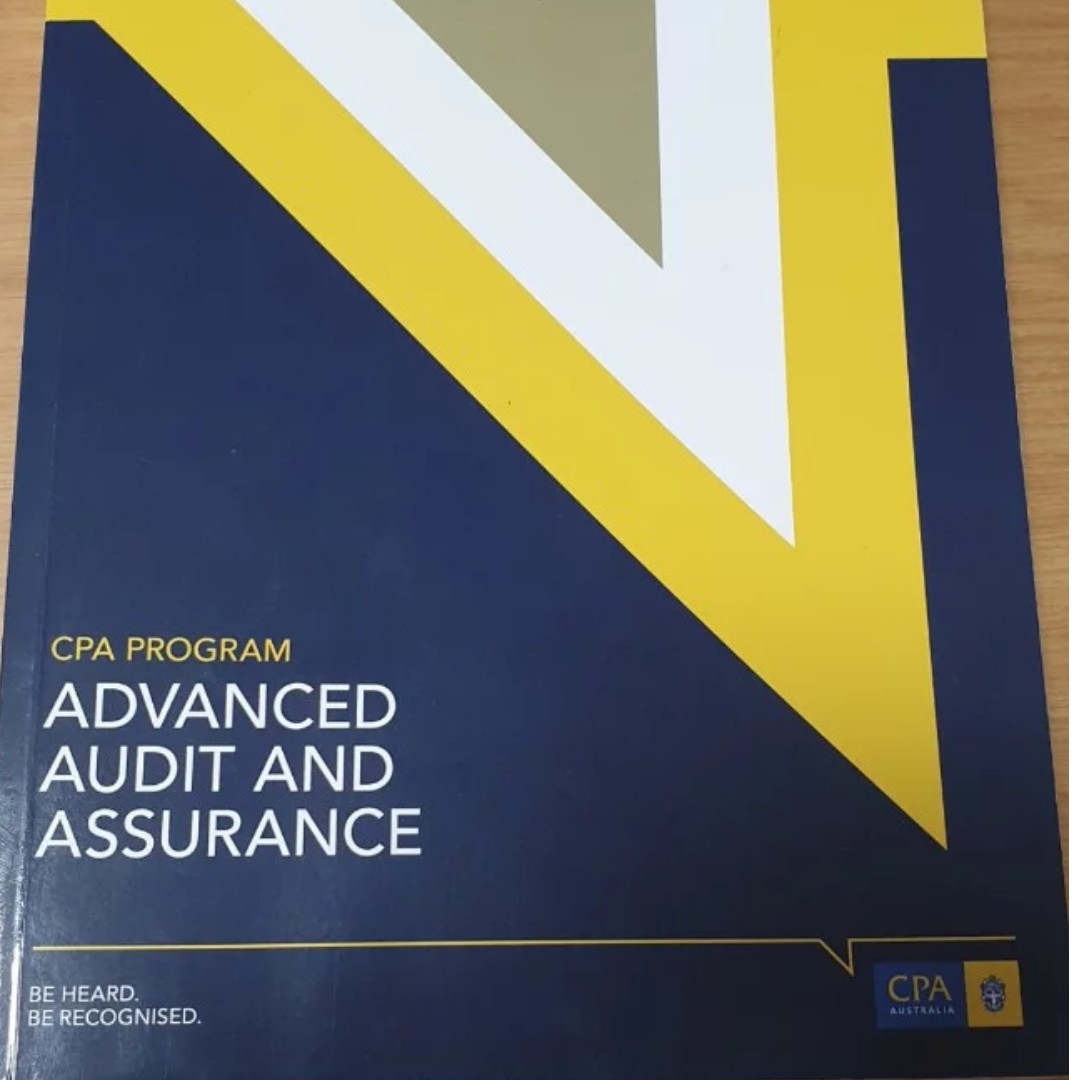CPA Australia - Advanced Audit and Assurance AAA, Hobbies & Toys, Books ...