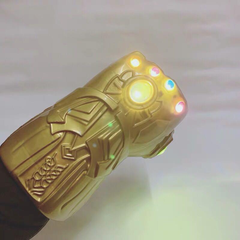 DISNEY MARVEL AVENGERS END GAME THANOS INFINITY GAUNTLET POPCORN BUCKET ...