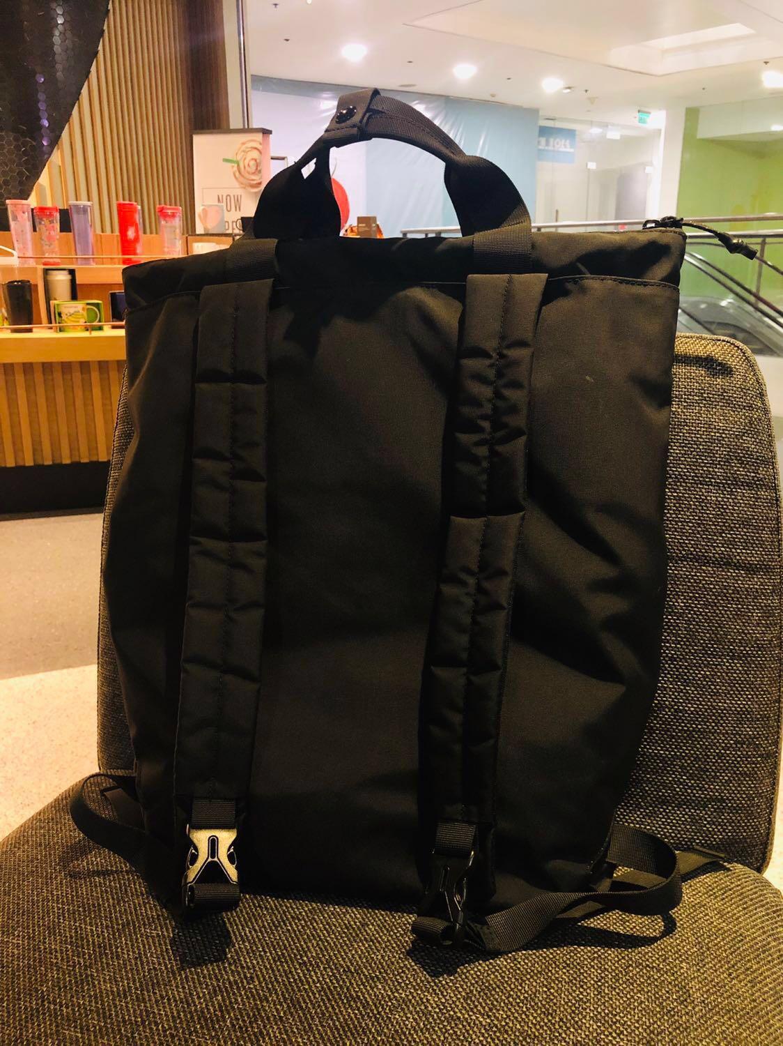 Doughnut Backpack/Tote Bag BLACK series: Modish, Men's Fashion, Bags ...