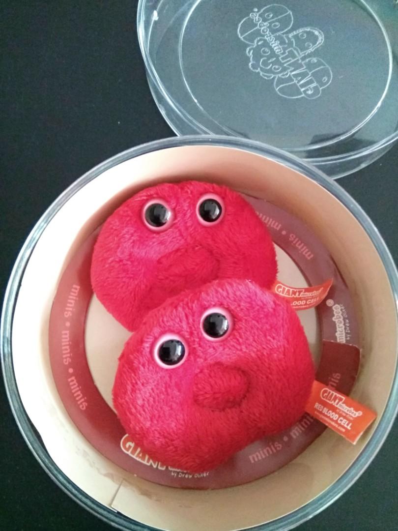 Giant Microbes Red Blood Cell, Hobbies & Toys, Toys & Games on Carousell
