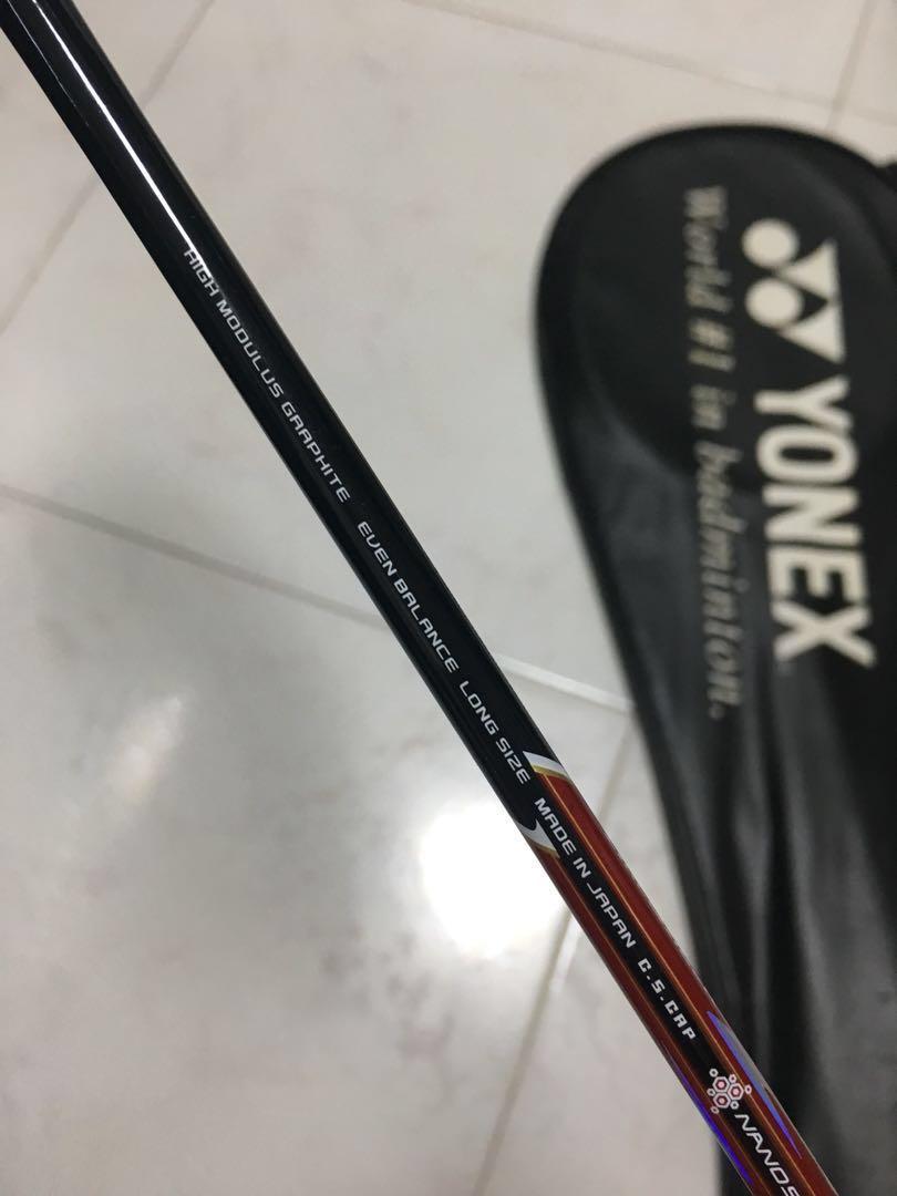 Yonex Arc Saber Z-Slash “Taufik Hidayat Badminton Racket #MRTBedok ...