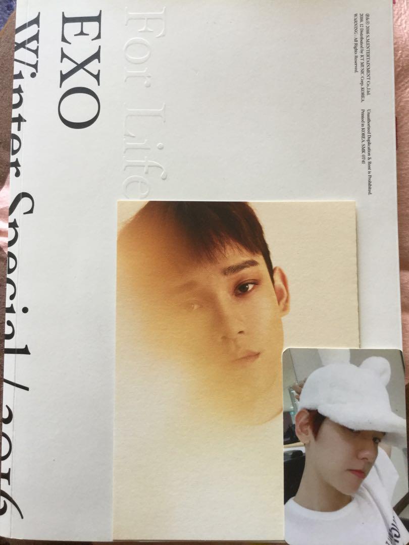 EXO For Life album complete, Hobbies & Toys, Memorabilia & Collectibles ...