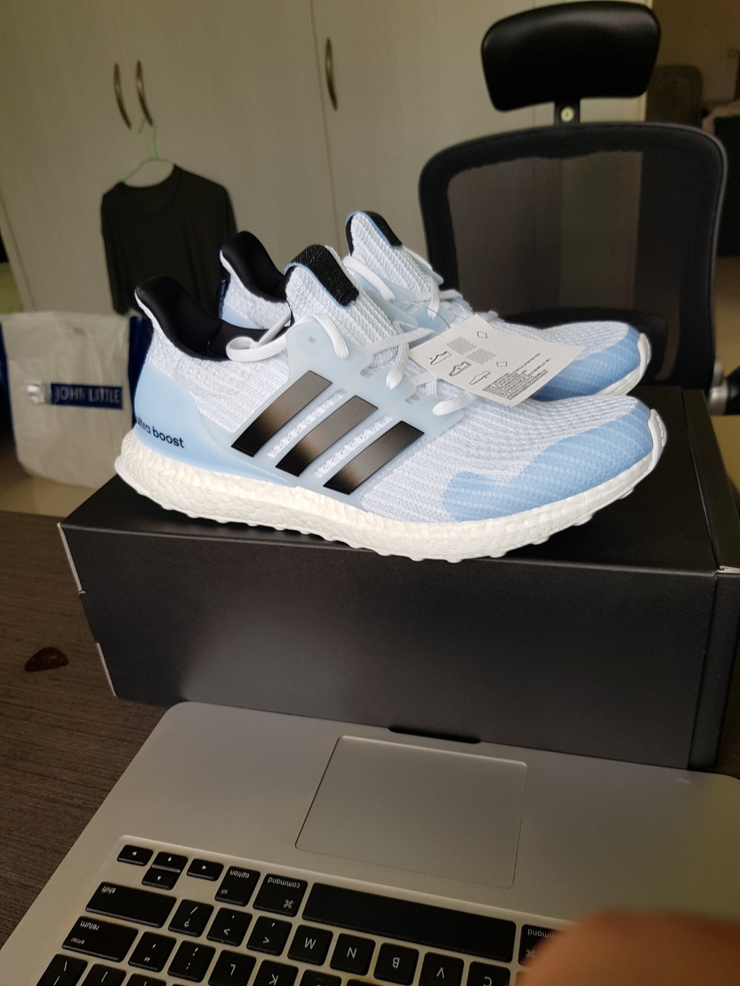 Game of thrones x adidas ultraboost white walker, Men's Fashion ...