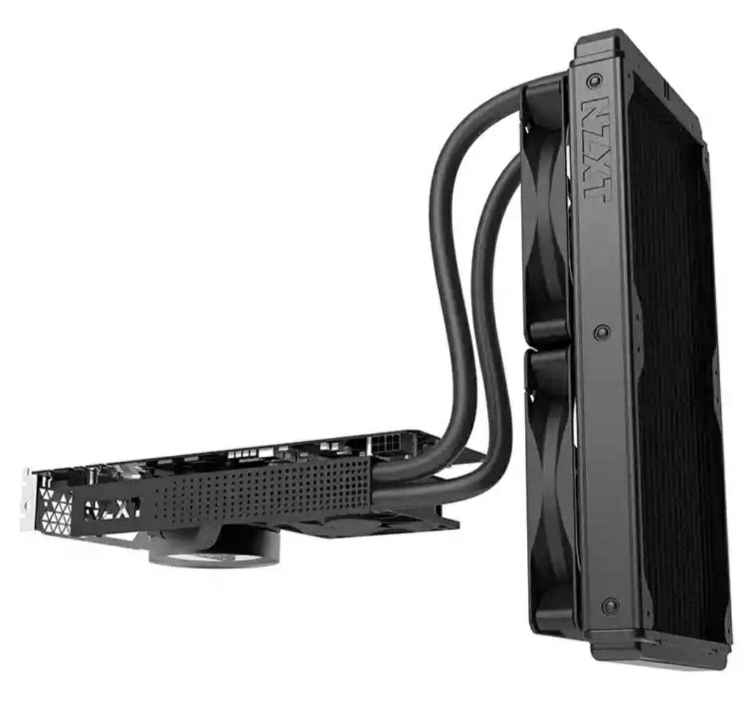 GPU hybrid water cooler set, NZXT Kraken G12 & Asetek (Corsair) H55 AIO ...