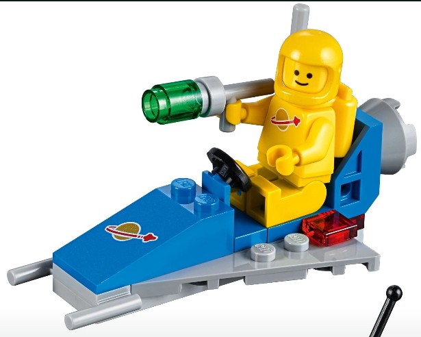 Lego yellow spaceman minifigure with spaceship, Hobbies & Toys, Toys ...