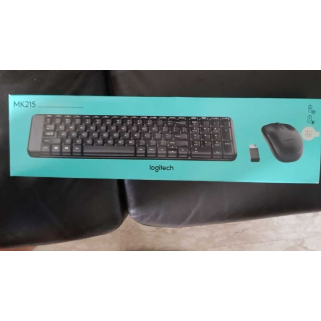 Logitech Wireless Keyboard And Mouse Mk215 Computers And Tech Parts And Accessories Mouse
