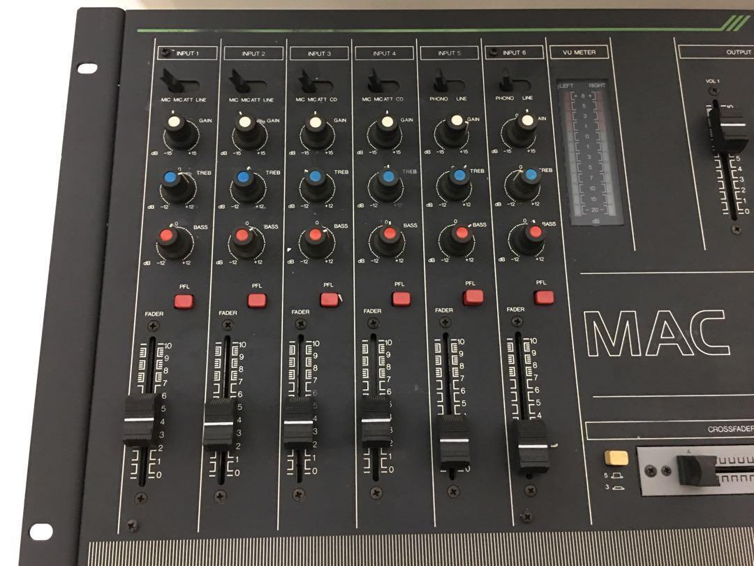Mac60 mixer made in Spanish , 耳機及錄音音訊設備, 其他音響配件及設備在旋轉拍賣