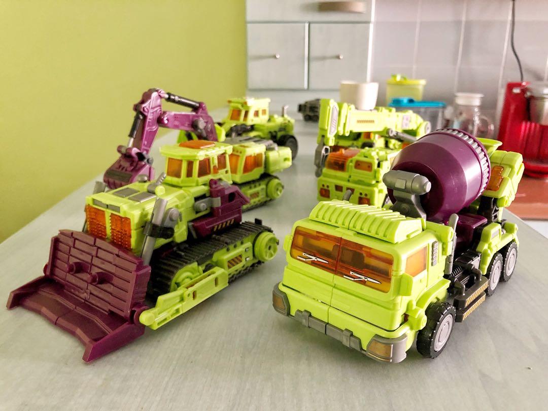 NBK Devastator Constructicons Transformers, Hobbies & Toys, Toys ...