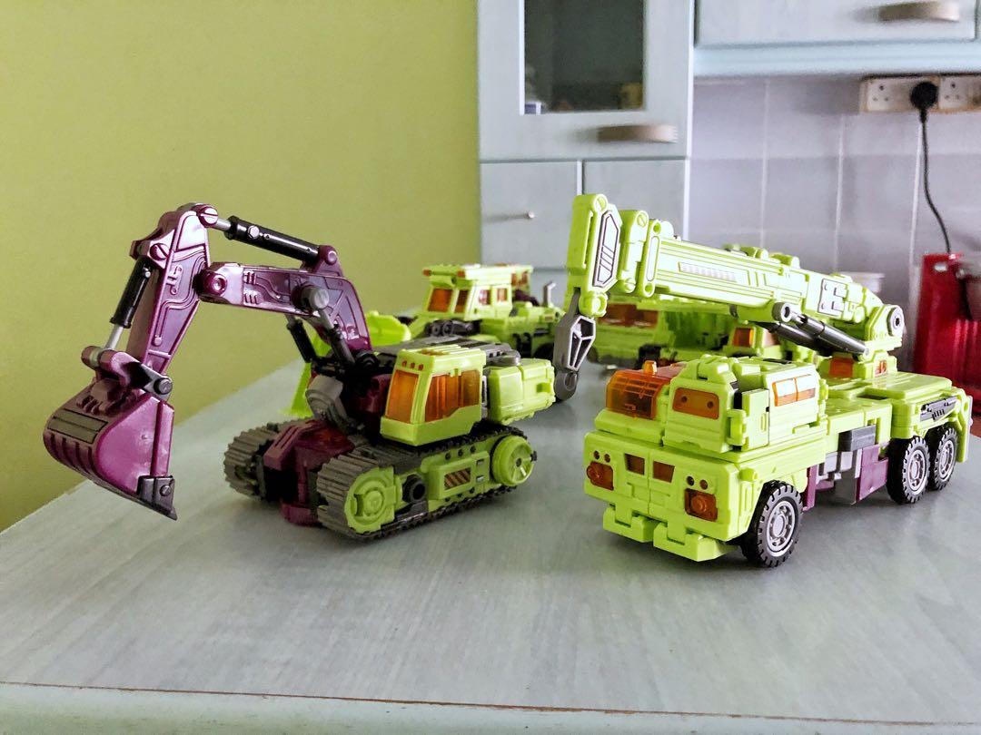 NBK Devastator Constructicons Transformers, Hobbies & Toys, Toys ...