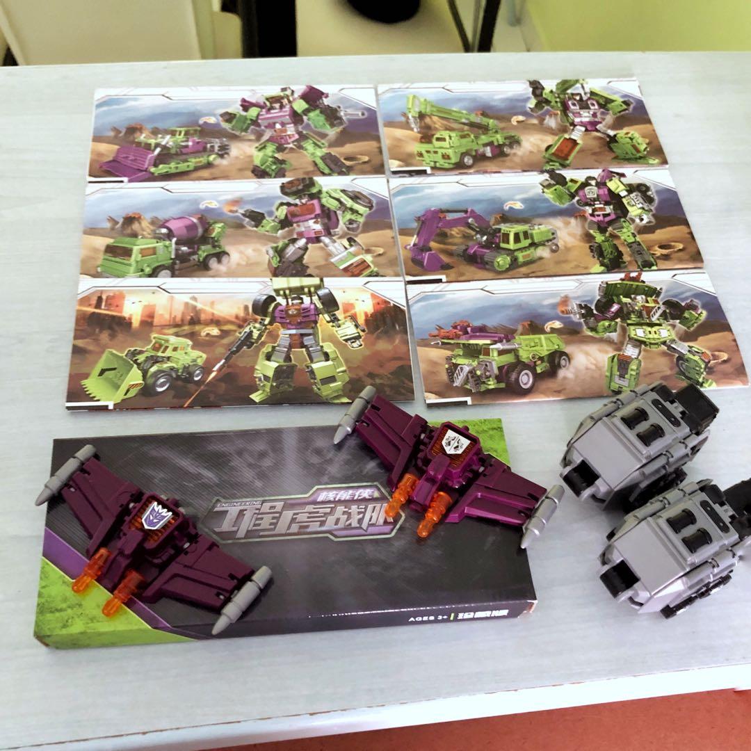 NBK Devastator Constructicons Transformers, Hobbies & Toys, Toys ...