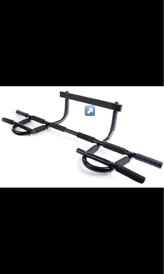 POWER PULL UP BAR, Sports Equipment, Exercise & Fitness, Toning ...
