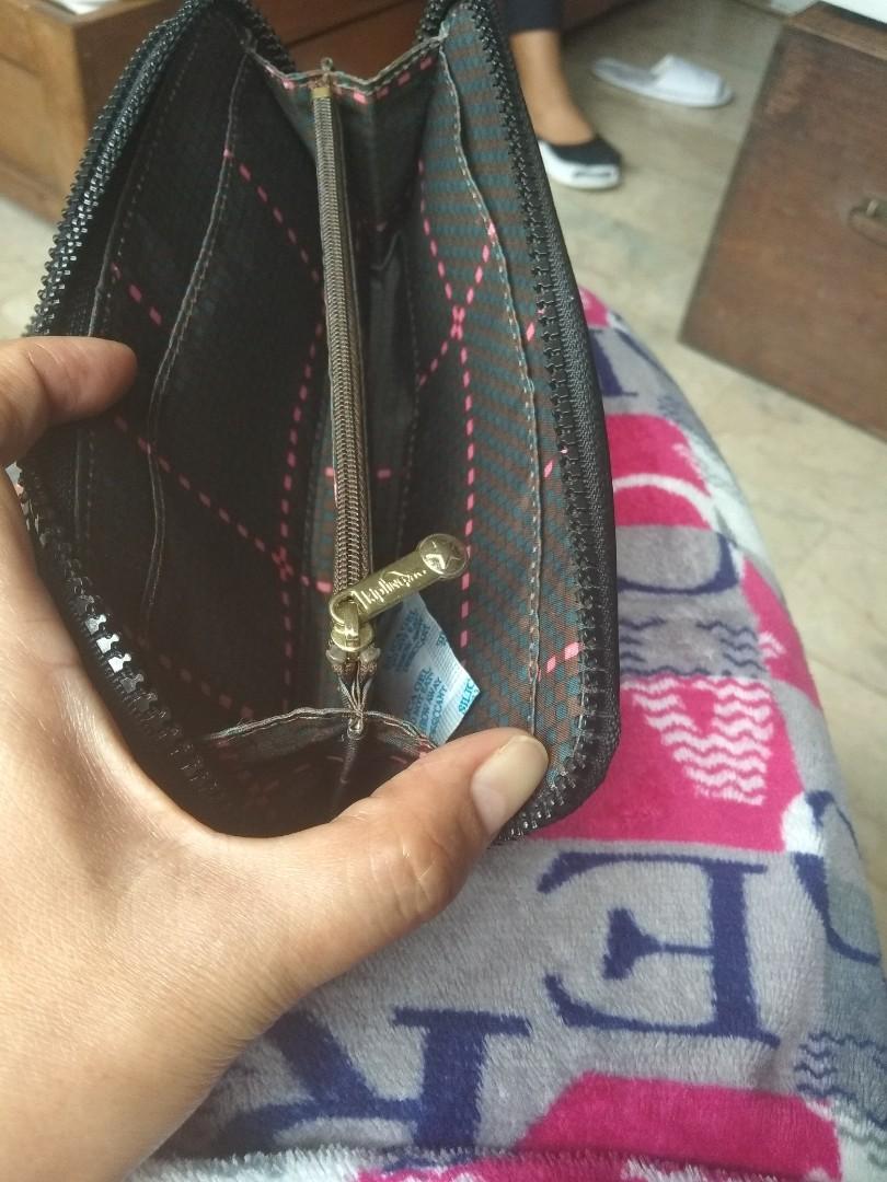 Preloved Original Kipling double zip wallet, Women's Fashion, Bags ...