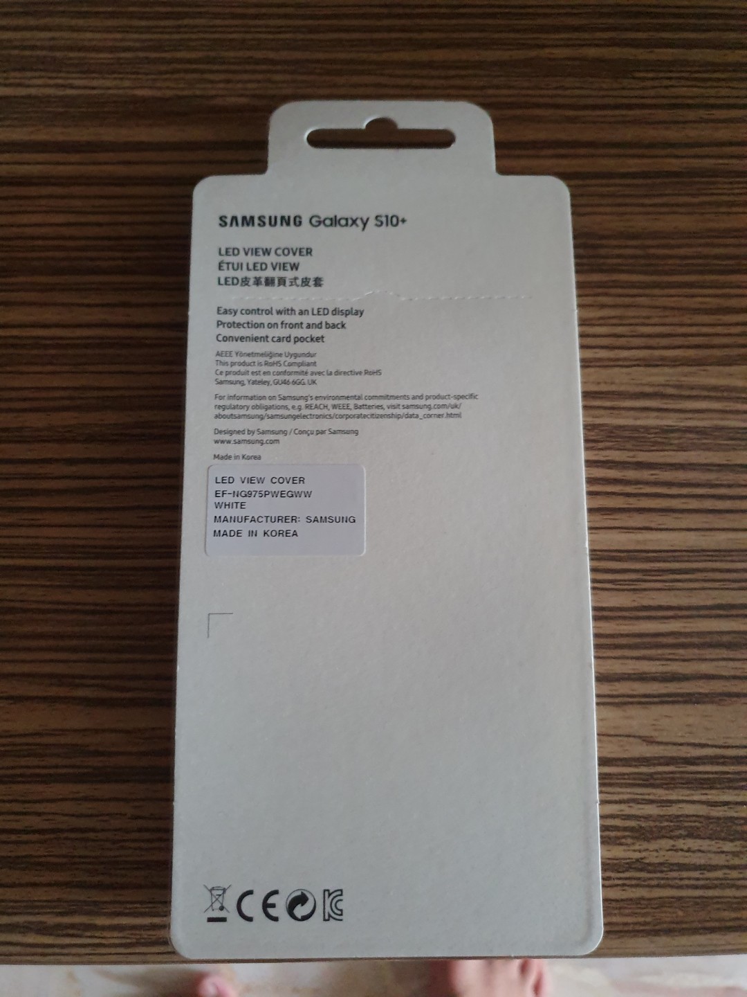 Samsung s10 plus Led view cover (white), Mobile Phones & Gadgets ...