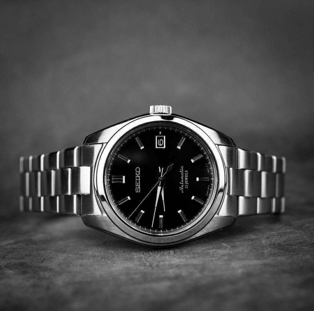 Seiko SARB033 Black Dial Automatic Dress Watch 38 mm Sapphire Crystal ...