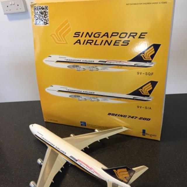 Singapore Airlines Boeing 747-200 California here we come, Hobbies ...