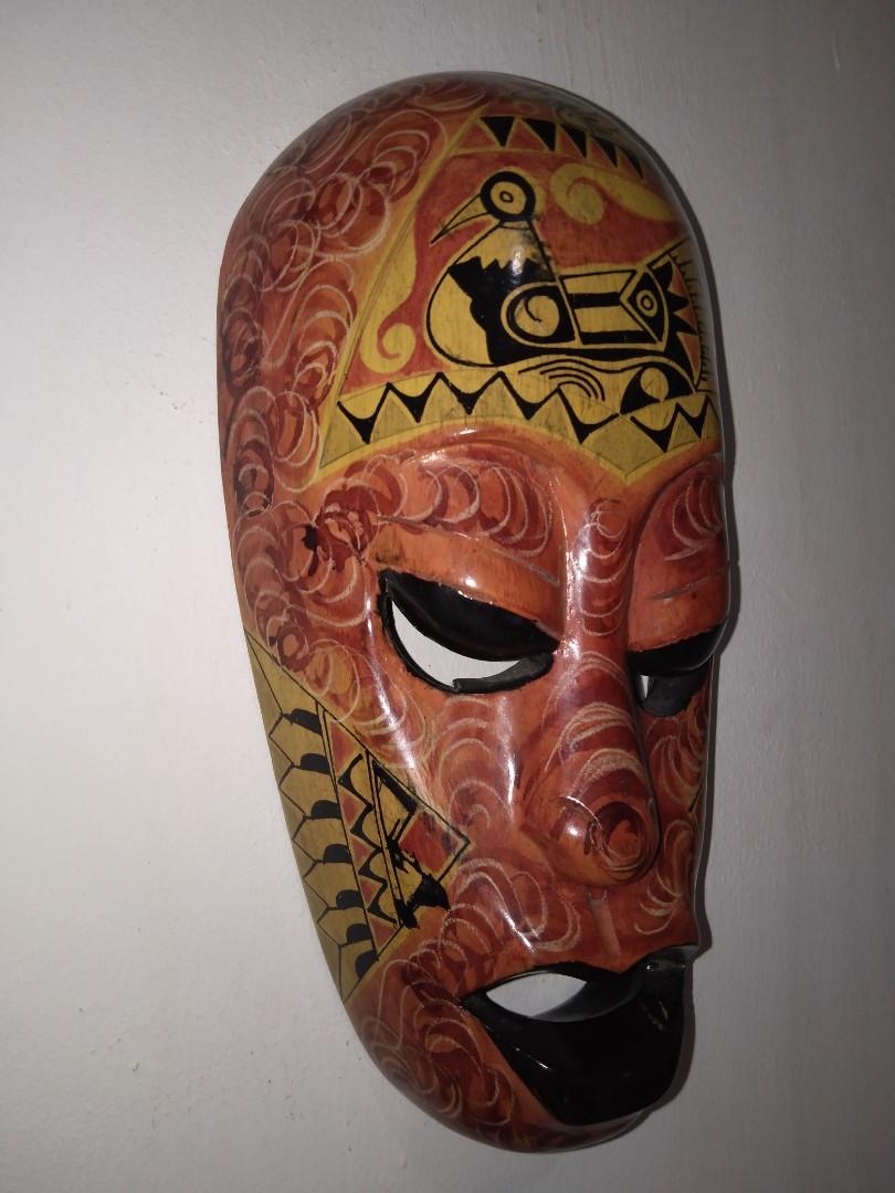 Topeng khas Desa Labuapi Lombok NTB, Desain & Kerajinan Tangan, Alat ...