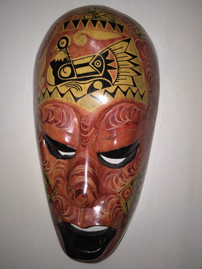 Topeng khas Desa Labuapi Lombok NTB, Desain & Kerajinan Tangan, Alat ...