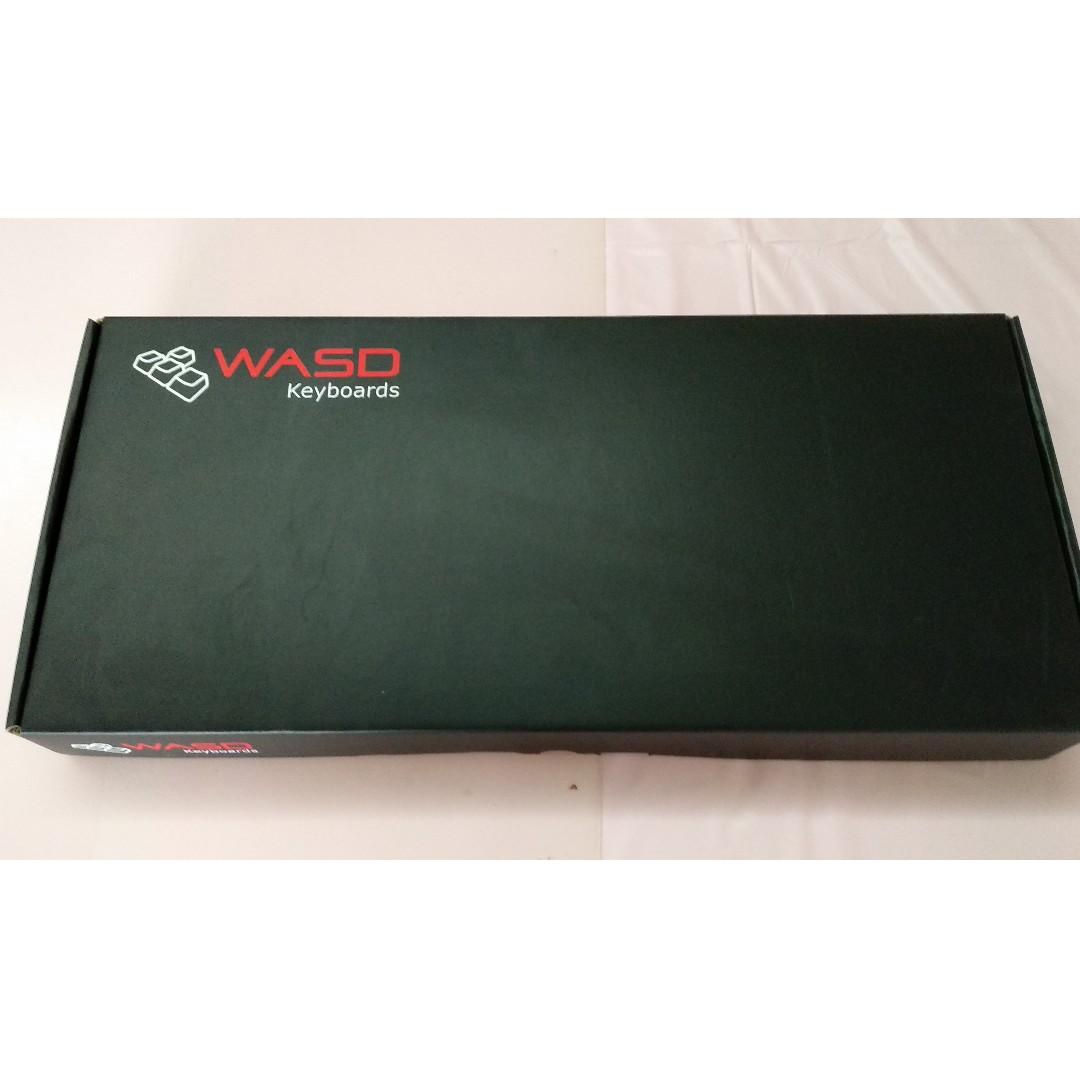 WASD V2 104-Key Doubleshot PBT Black/Slate Mechanical Keyboard (Cherry ...