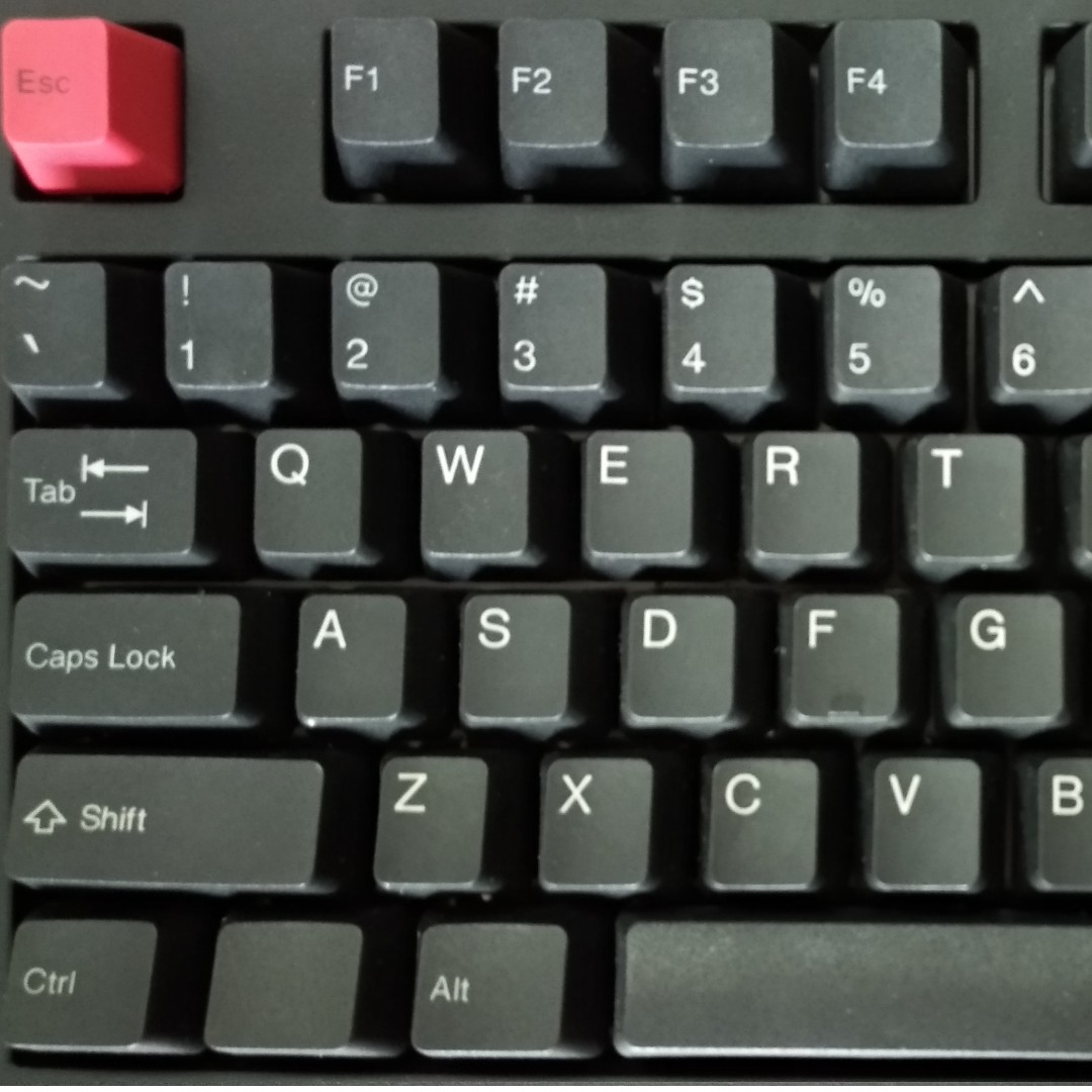 WASD V2 104-Key Doubleshot PBT Black/Slate Mechanical Keyboard (Cherry ...