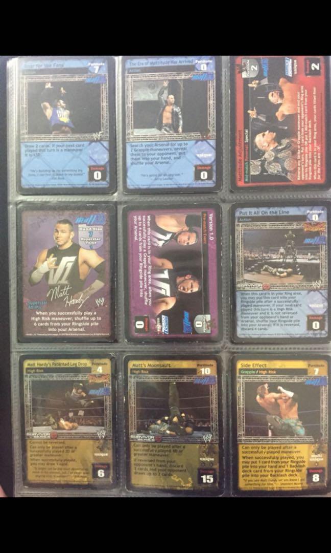 Wwe cards, Hobbies & Toys, Toys & Games on Carousell