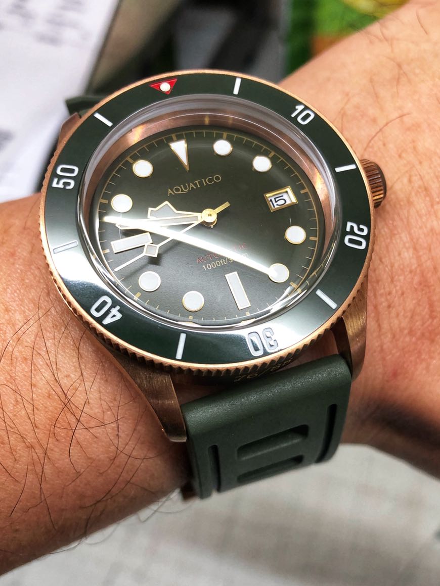 Aquatico Bronze Automatic Diver Watch, Mobile Phones & Gadgets ...