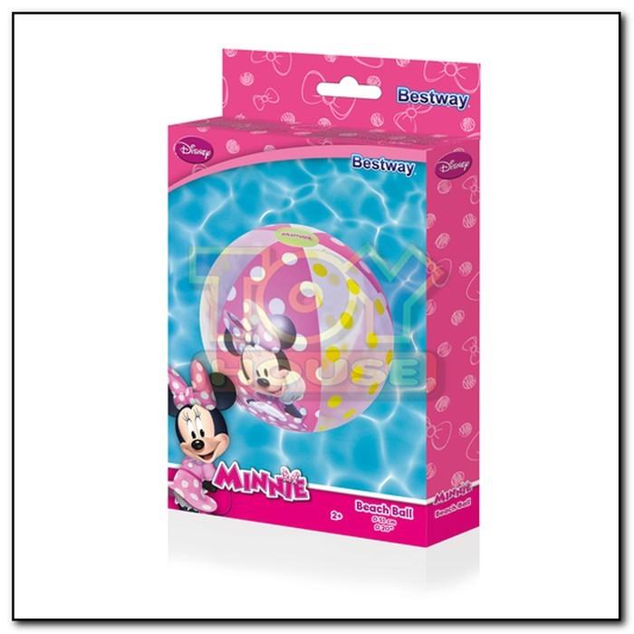 Bestway Disney Minnie Beach Ball - Bola Pantai 91039, Bayi & Anak ...