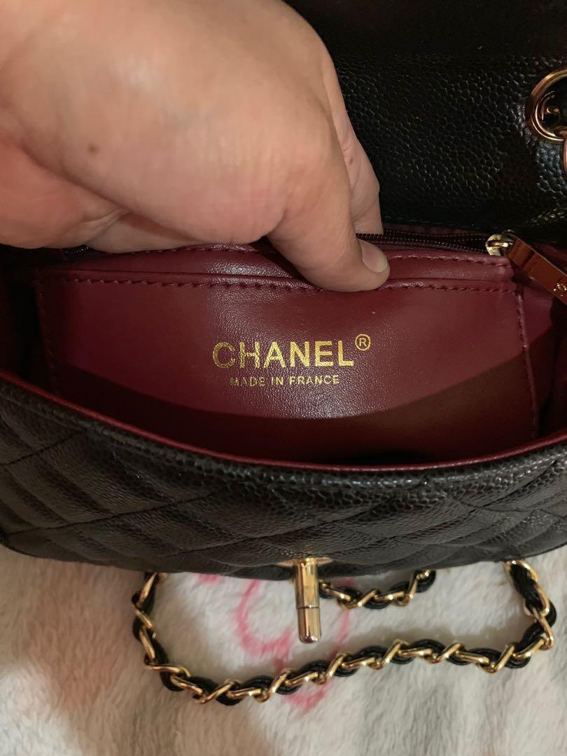 Chanel with holo sticker, Luxury, Bags & Wallets on Carousell