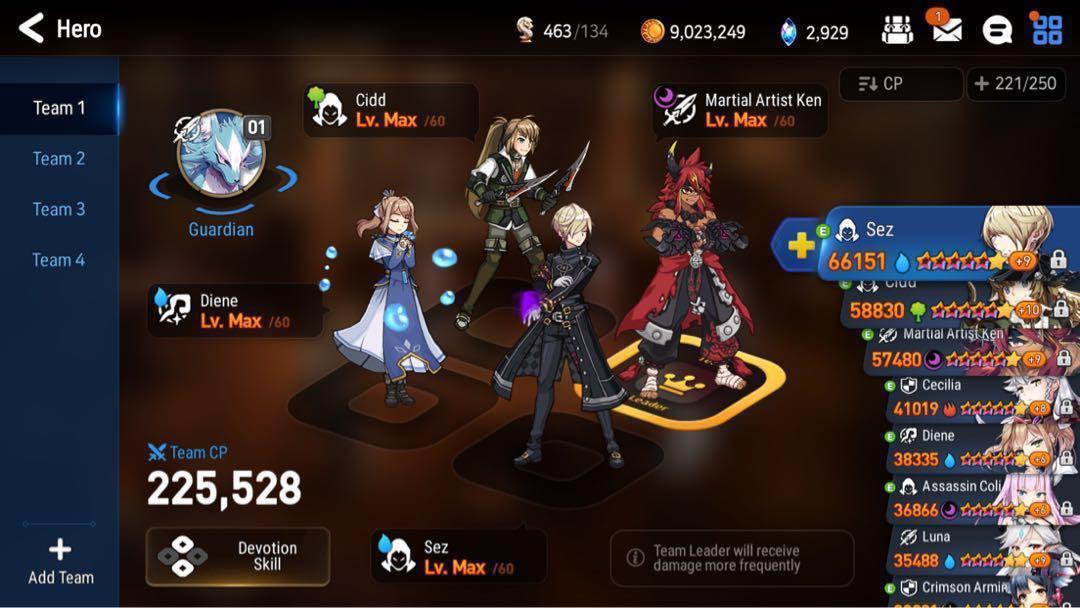 Cheap RARE Asia Epic Seven ML KEN +DIENE+C.Armin+Kise+A Coli+Tenebria ...