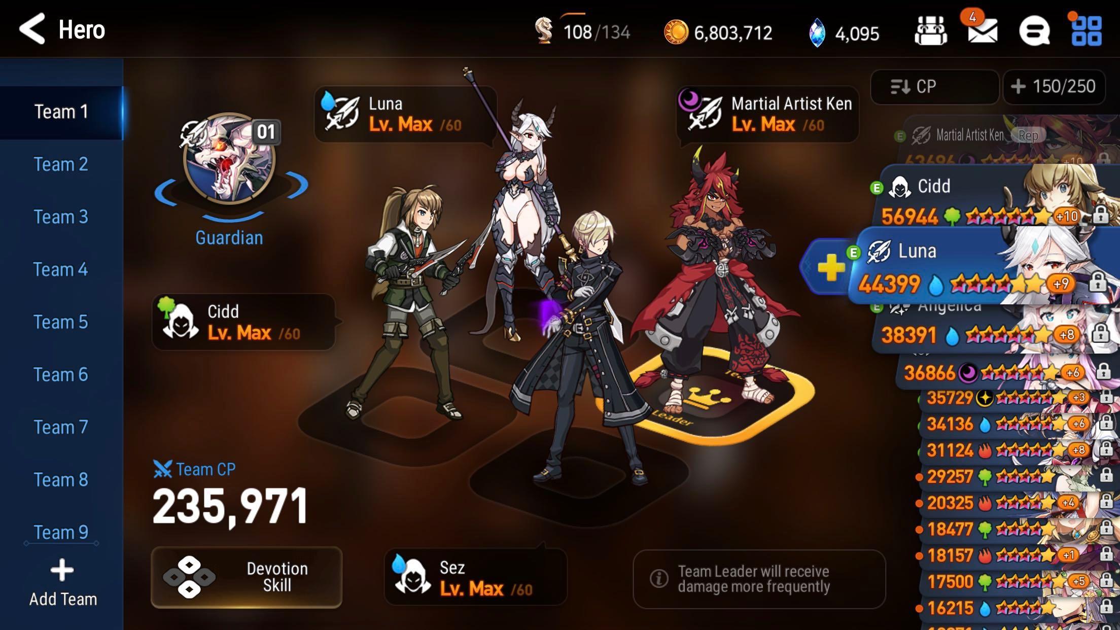 Cheap RARE Asia Epic Seven ML KEN +DIENE+C.Armin+Kise+A Coli+Tenebria ...