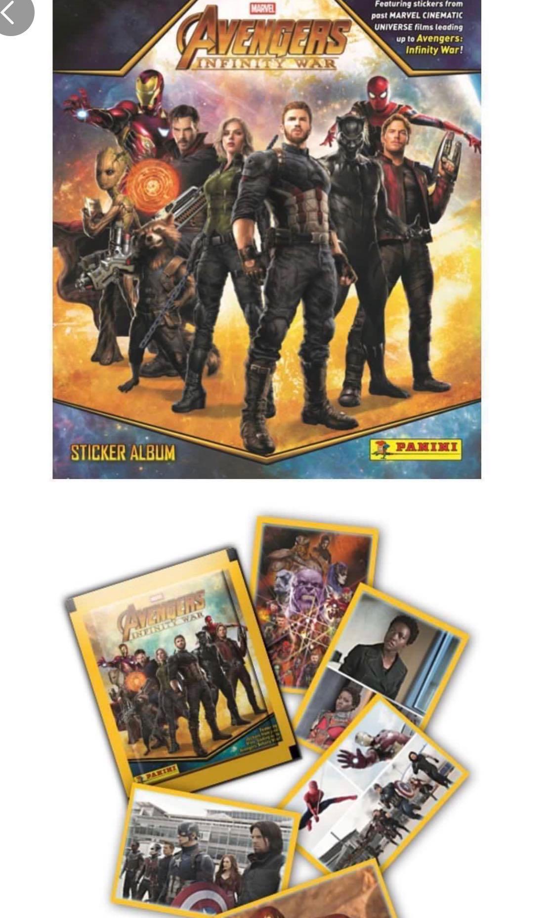 Complete Marvel panini infinity sticker album #endgame, Hobbies & Toys ...