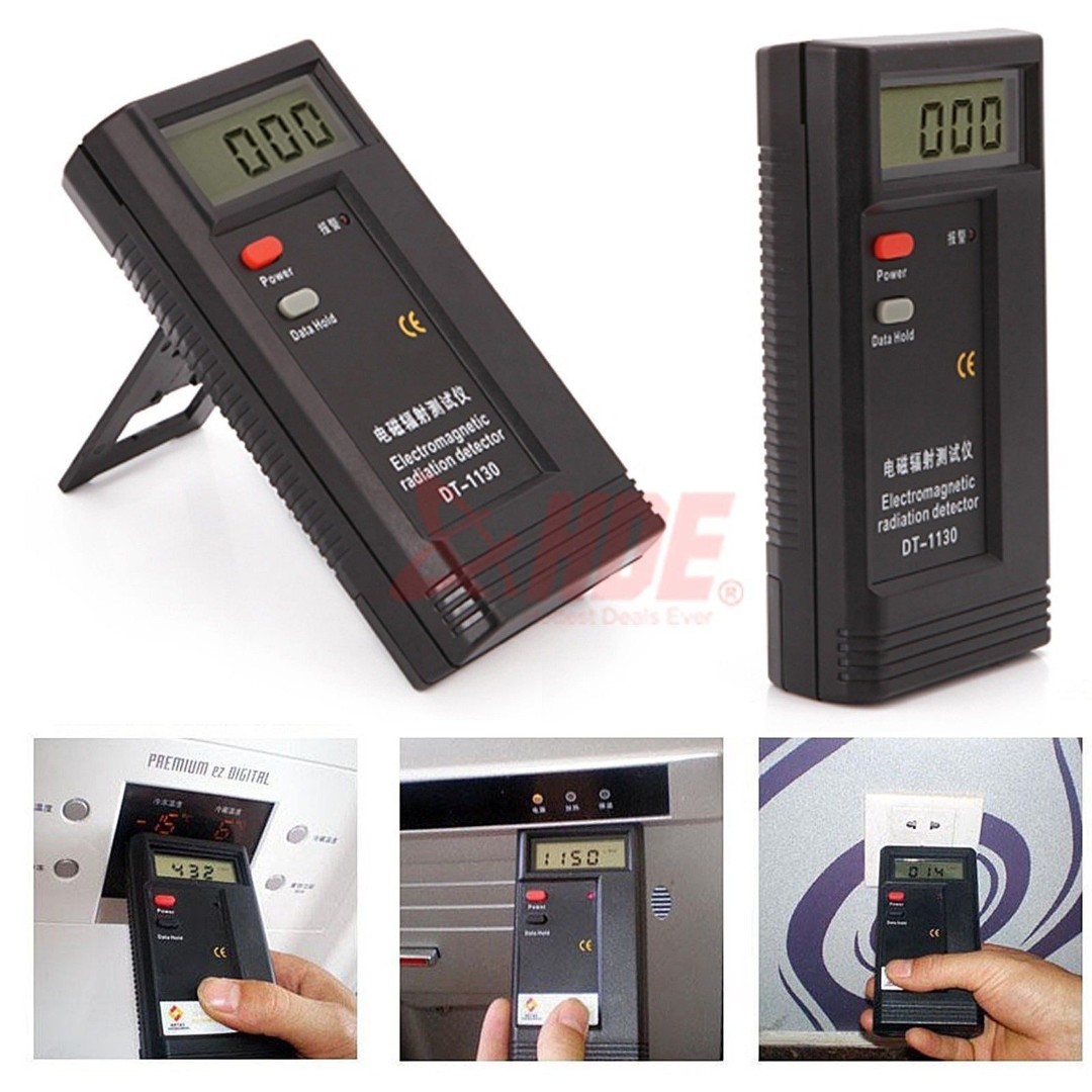 Digital LCD Electromagnetic Radiation Detector EMF Meter Tester Tool # ...